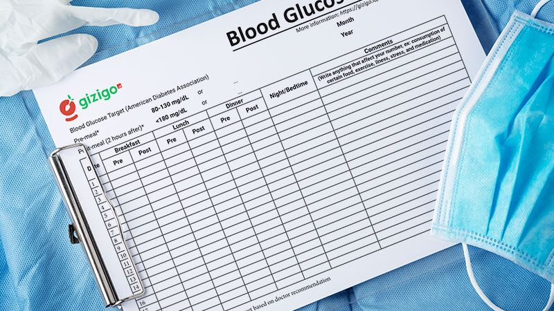 Blood Glucose Journal Printable Template (FREE PDF)